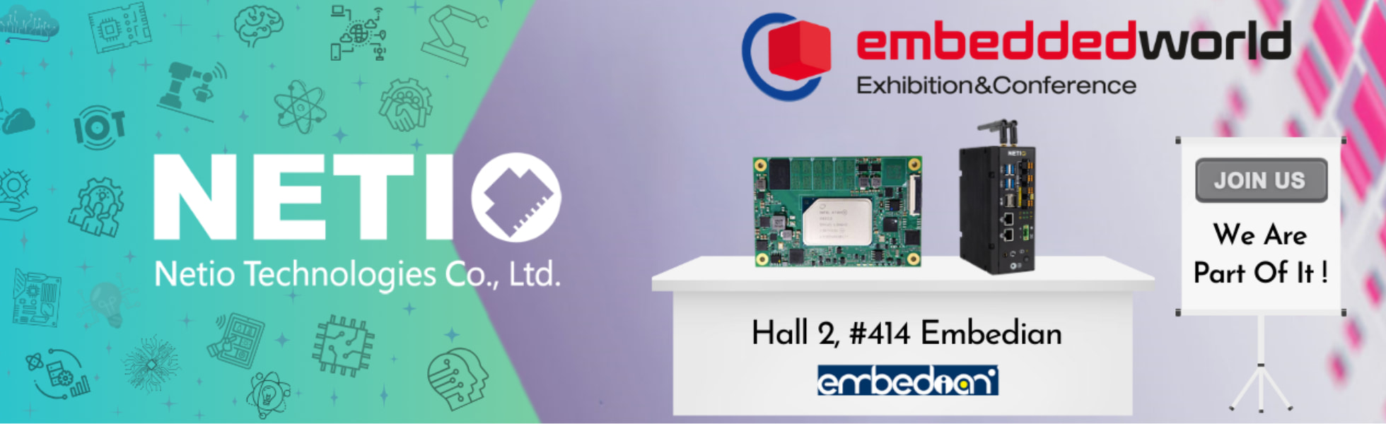 Embedded World 2024 - 展嘉科技